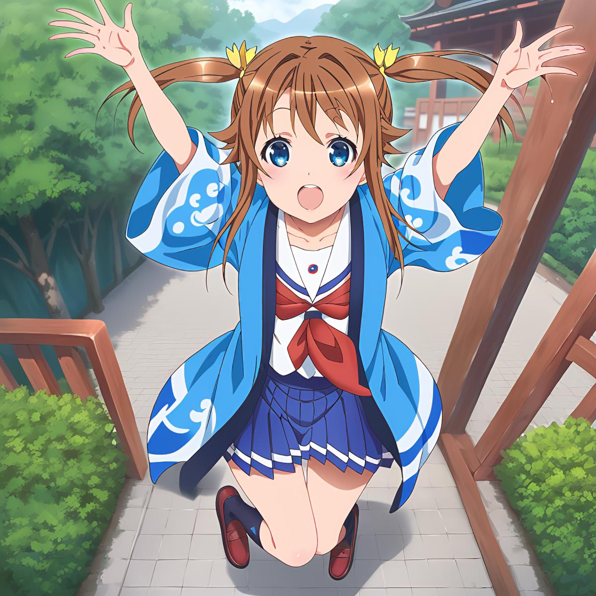 Akeno Misaki 岬明乃 - ハイスクール・フリート High School Fleet - v2_prefectPonyXL ...