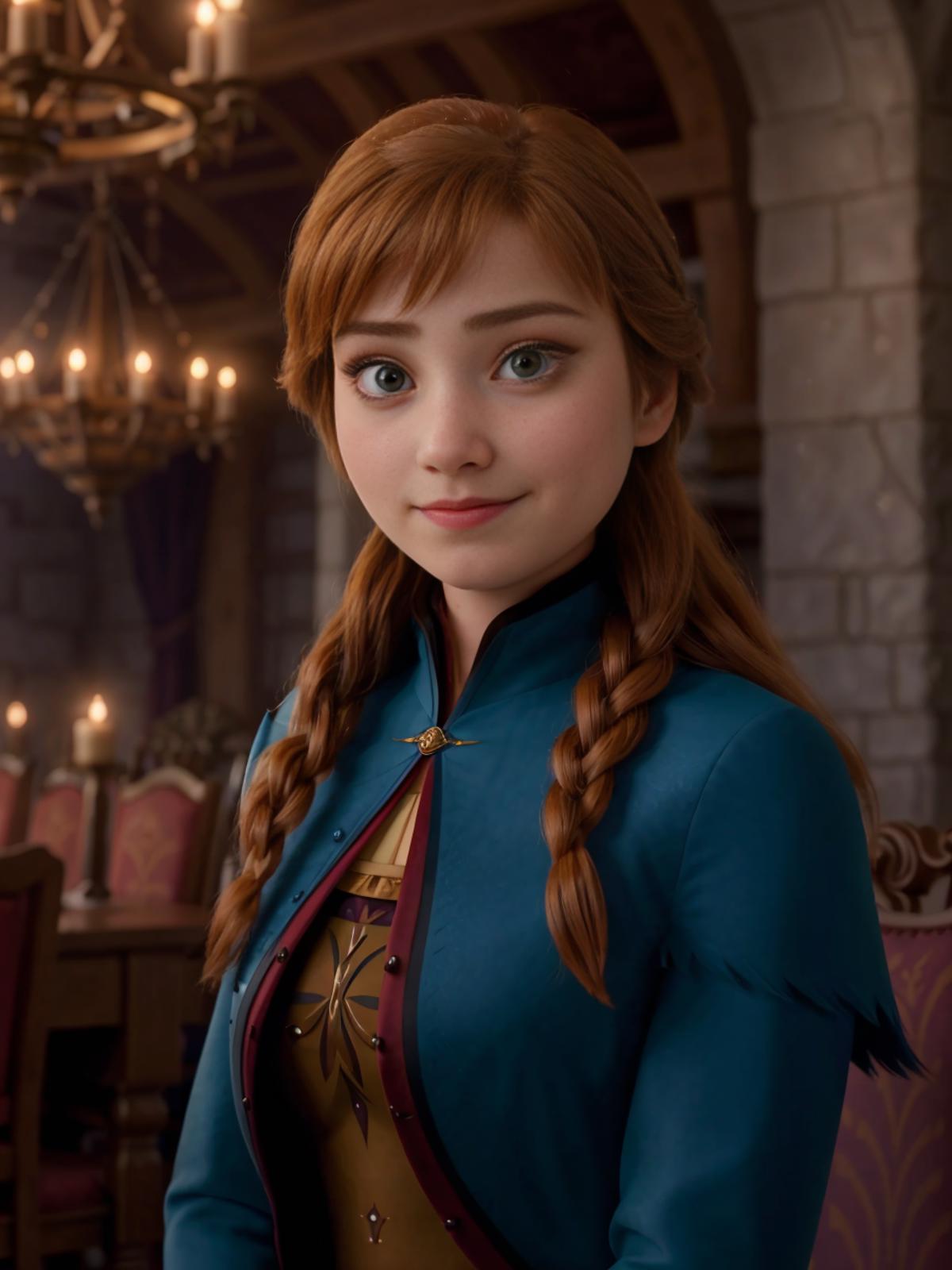 Realistic Anna - Frozen - v1.0 | Stable Diffusion LoRA | Civitai