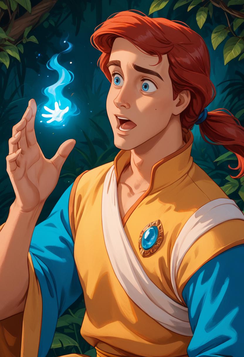 Tristan revealing his magic | Civitai