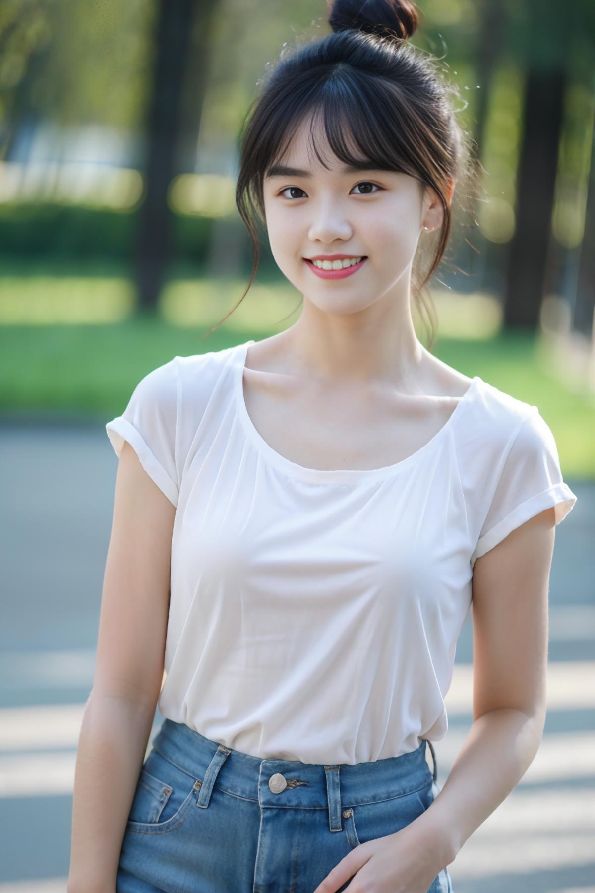 Cute_CN_Girl_4 - v2.0 | Stable Diffusion LoRA | Civitai