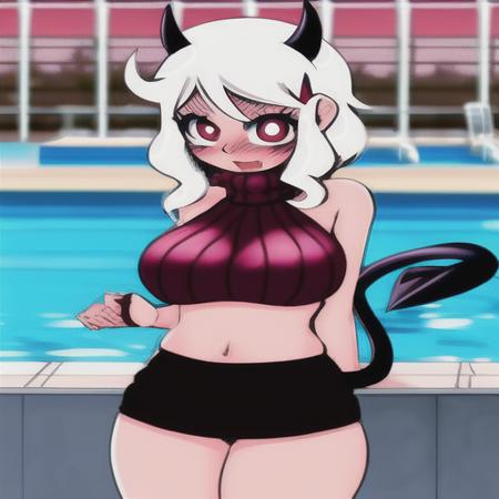 Modeus from Helltaker - V1.0 | Stable Diffusion Hypernetwork | Civitai