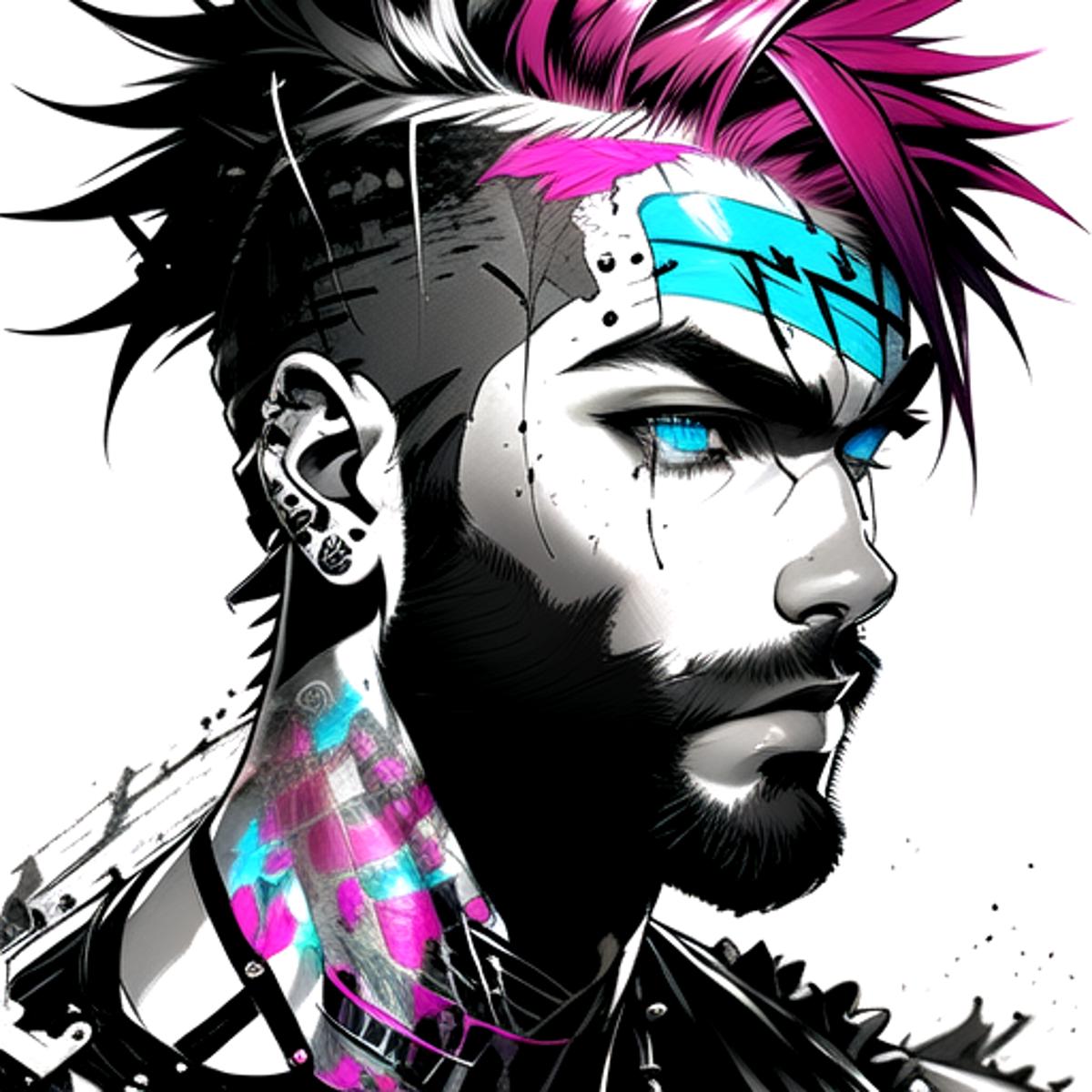 Handsome Punk Men - v2.0 Showcase | Civitai