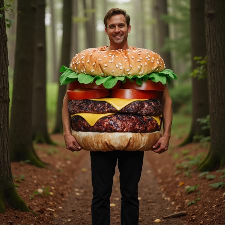Hamburger costume store