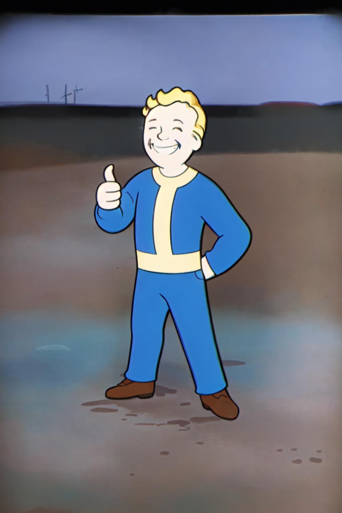 fallout style 辐射风格 - v1.0 | Stable Diffusion LoRA | Civitai