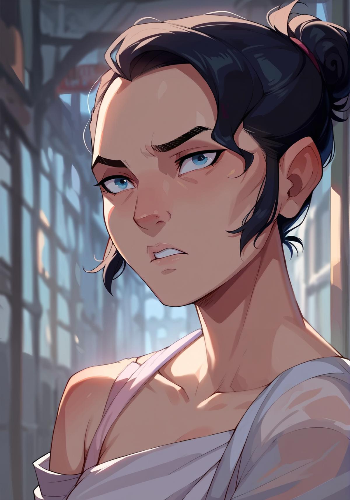 Mizu - Blue eye samurai PonyDiffusion XL - v1.0 | Stable Diffusion LoRA | Civitai