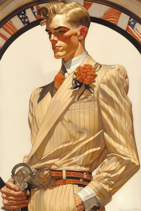 J.C. Leyendecker Style - SD XL | Stable Diffusion XL LoRA | Civitai
