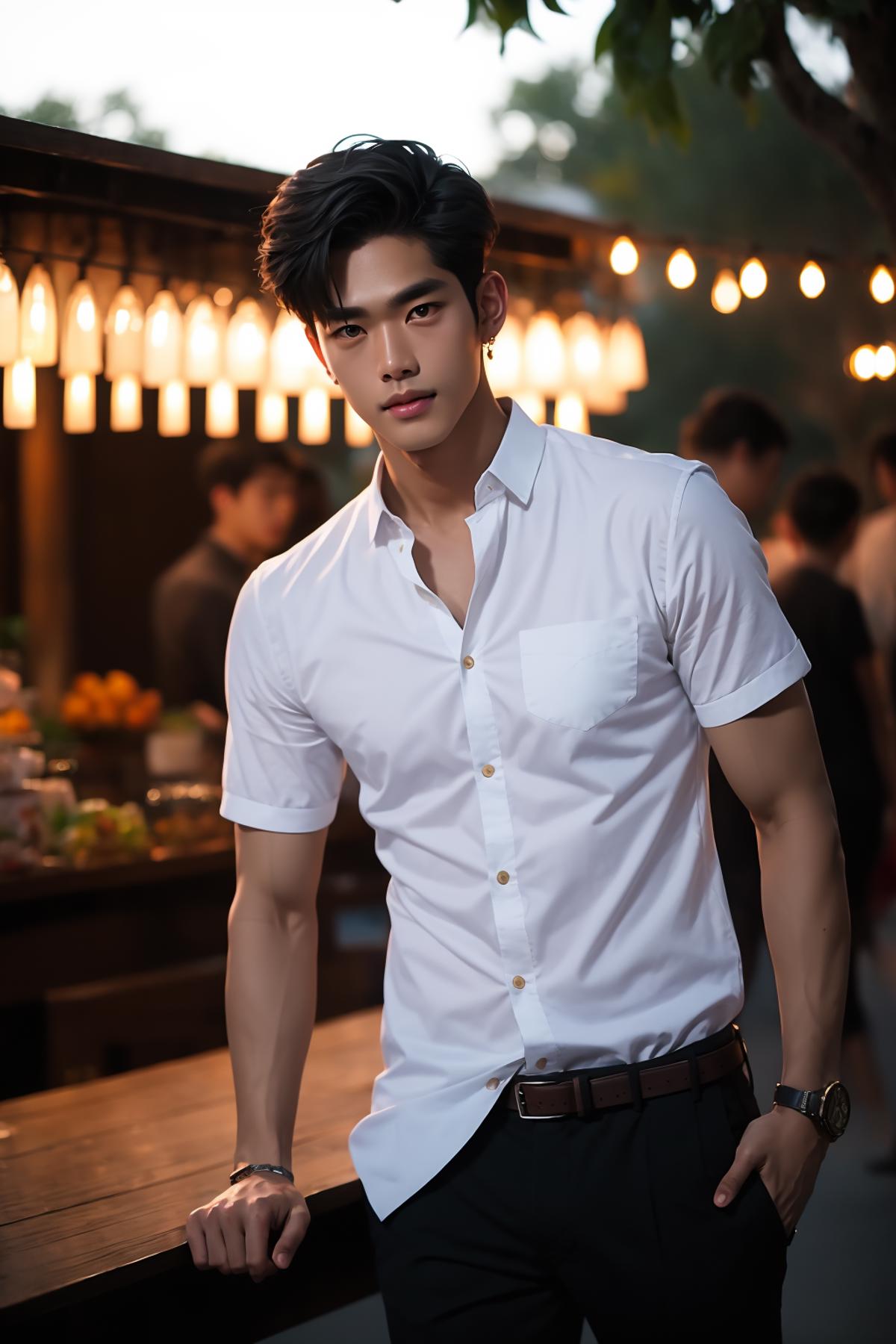 ''Handsome Thai Men Lora'' - v1.0 | Stable Diffusion LoRA | Civitai