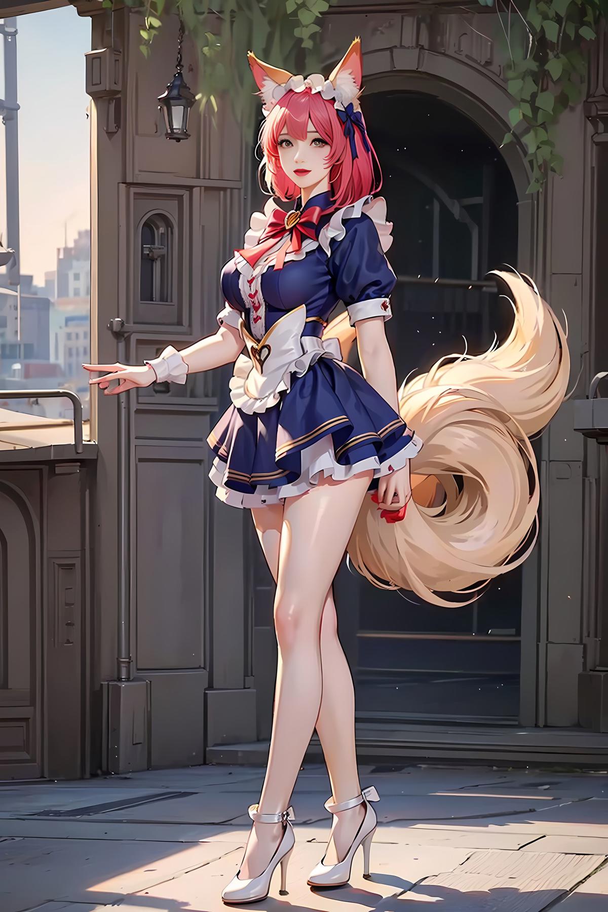 王者荣耀-妲己-女仆咖啡 - v1.0 | Stable Diffusion LoRA | Civitai