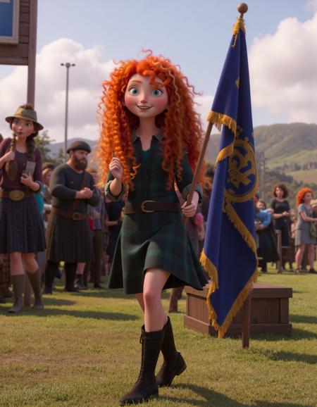 Zavy's Merida (Disney - Pixar) - Flux - v1.0 | Flux LoRA | Civitai
