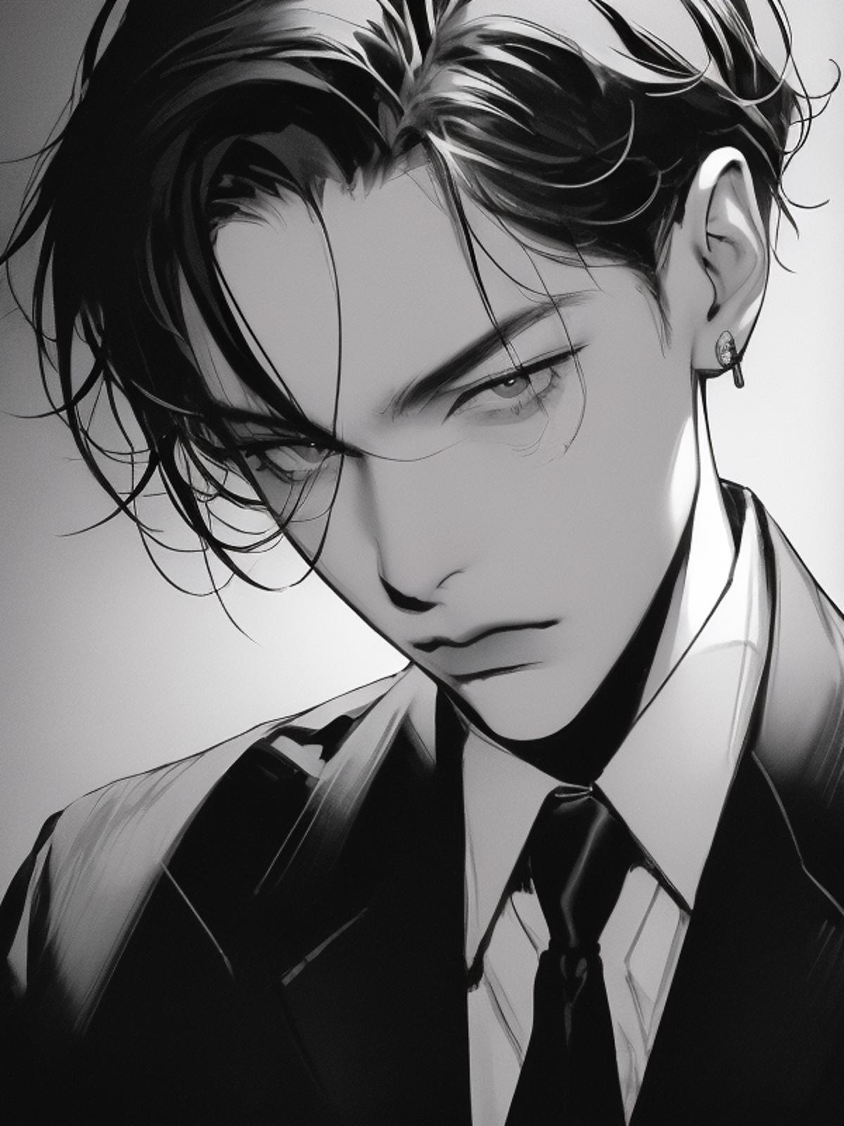 Suit thug - v1.0 | Stable Diffusion LoRA | Civitai