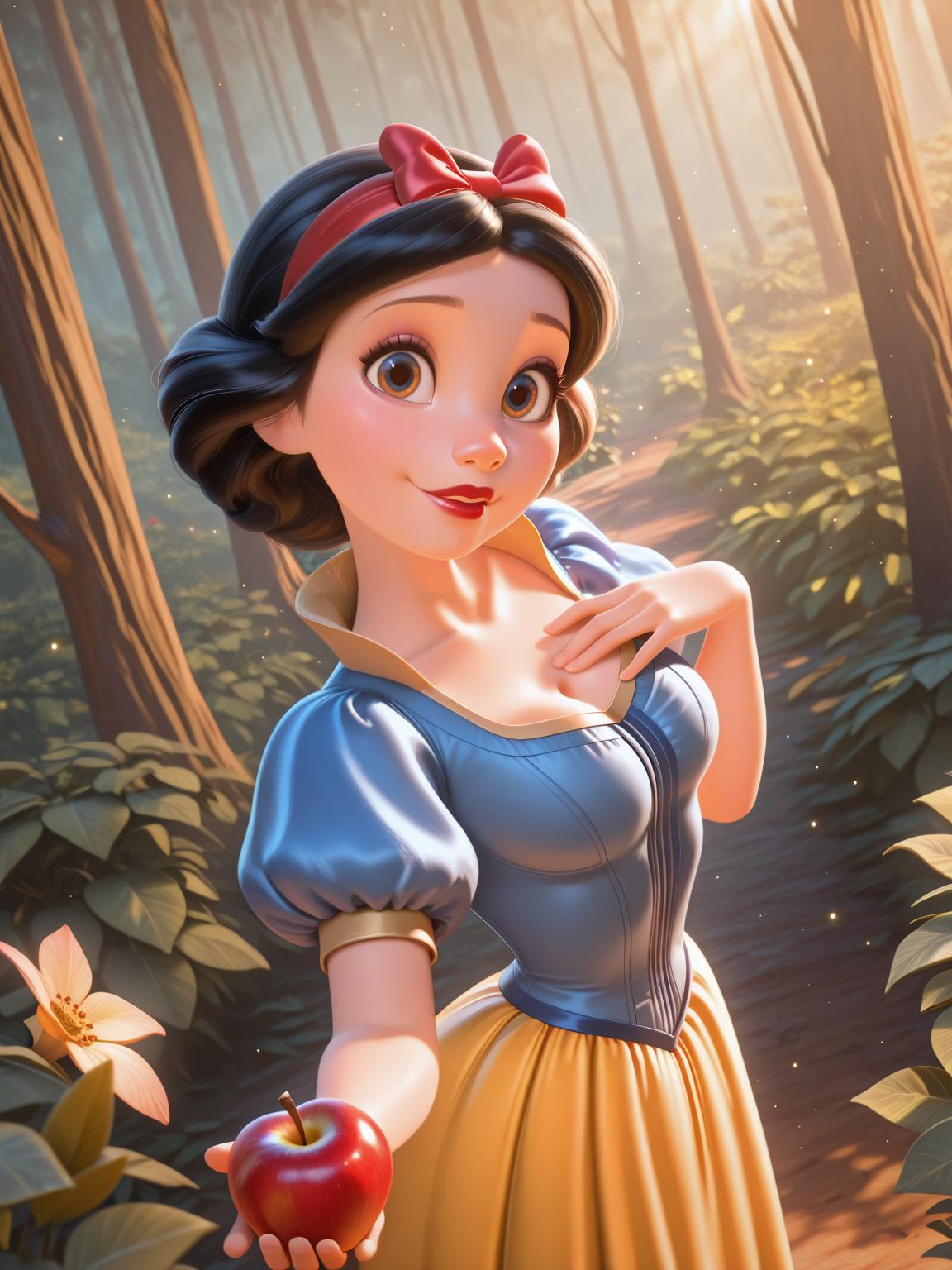 Snow White - Disney Princess - | Illustrious XL | PONY XL | SD 1.5 ...