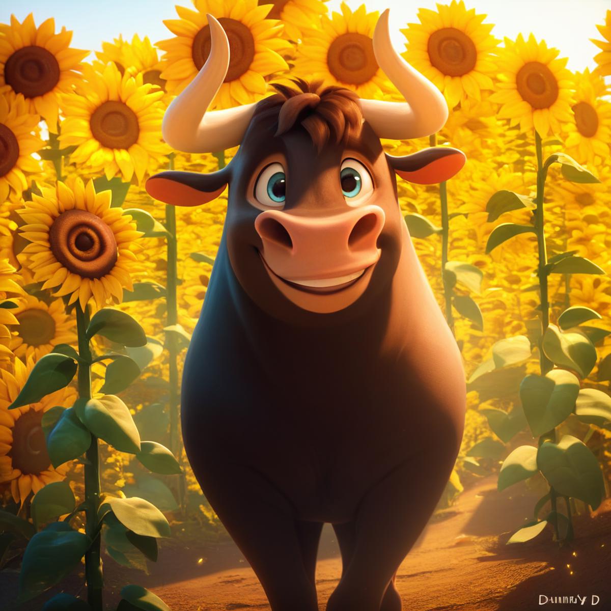 Ferdinand the Bull (BlueSky Version) - V1 | Stable Diffusion LoRA | Civitai