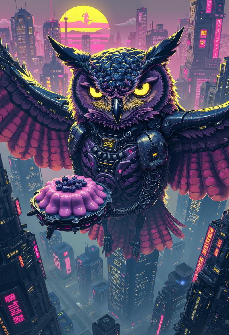 FLUX Cyberpunk Poster v2 - FLUX v1.0 | Flux LoRA | Civitai