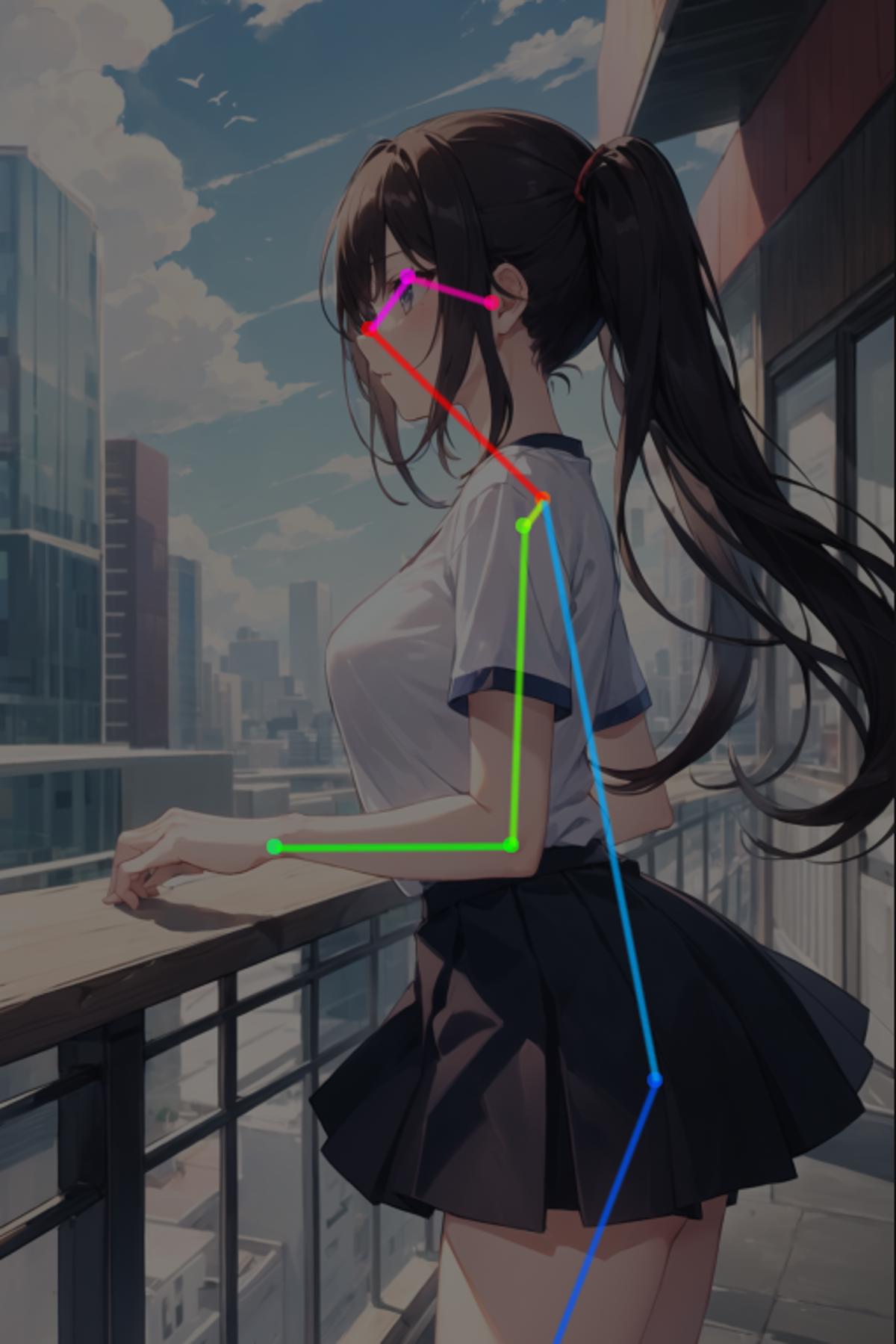 [OpenPose] From side - Standing v1.0 | Stable Diffusion Poses | Civitai