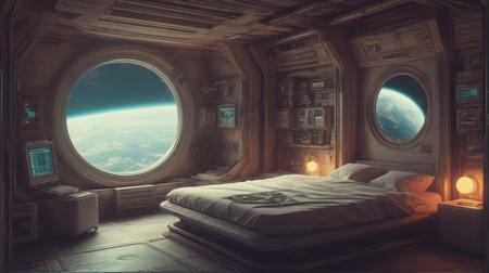 Anchemix space room 太空舱 卧室 - v1.0 | Stable Diffusion XL LoRA | Civitai