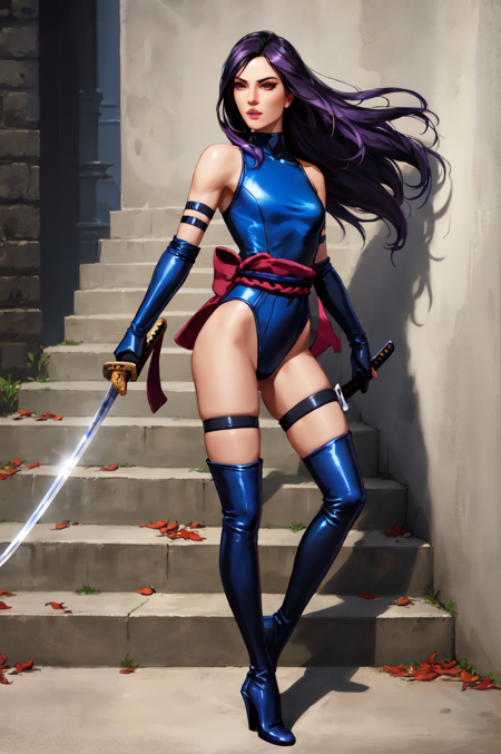 Psylocke [X-men] (LYCORIS-LOCON) - v1.0 | Stable Diffusion LyCORIS | Civitai