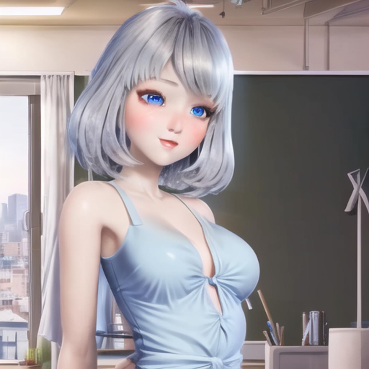 星瞳 Xingtong (vtuber) 3D 更新至夏日风情 - v1 General | Stable Diffusion LoRA | Civitai