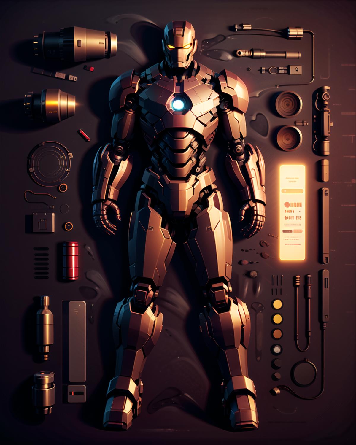 2023-3-14-咸鱼小机器人展示 Robot display - v1.0 | Stable Diffusion LoRA | Civitai