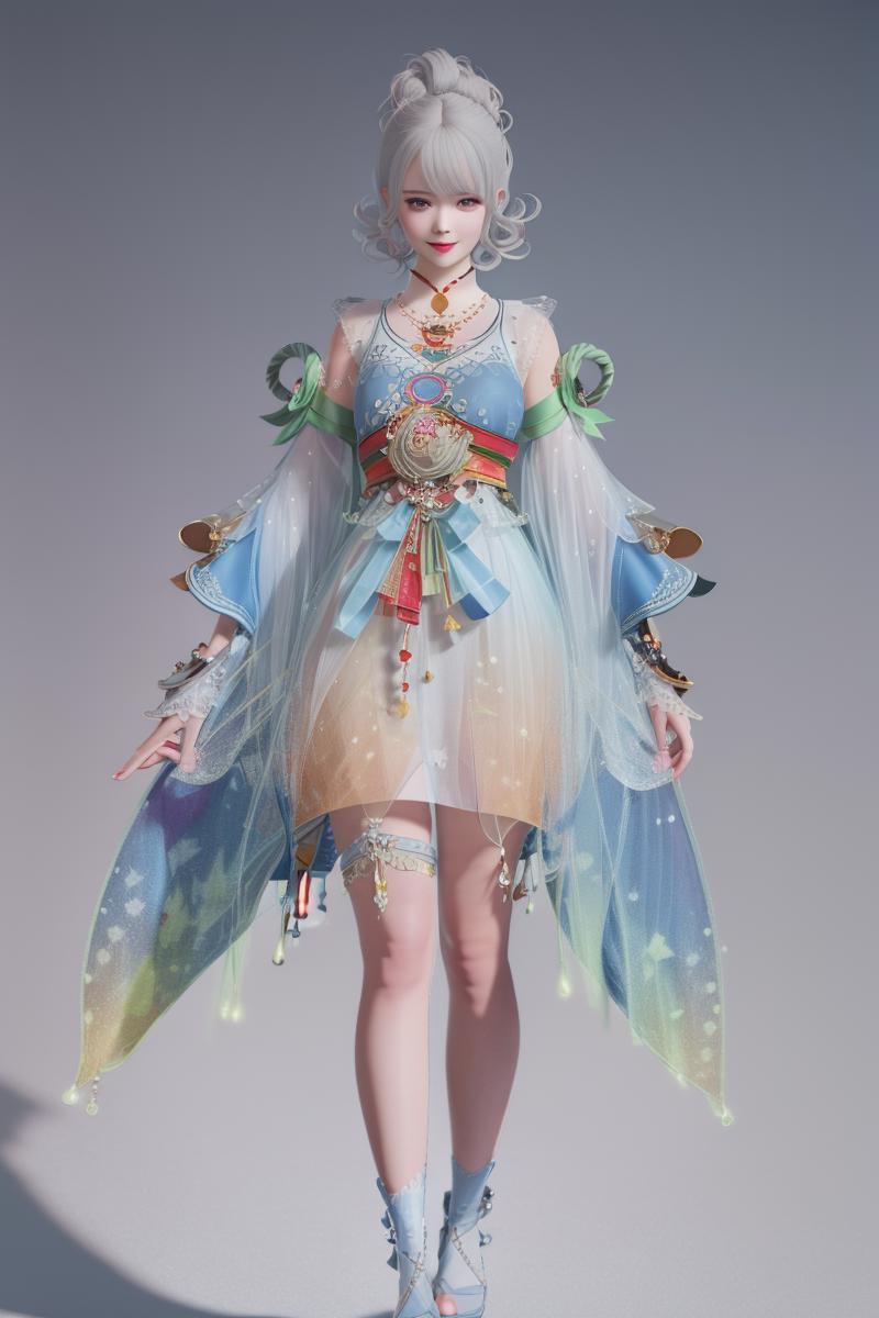 hutao-chengyun-Naraka_game_character 永劫无间-土御门胡桃(承云兰寿) - v1.0 Showcase