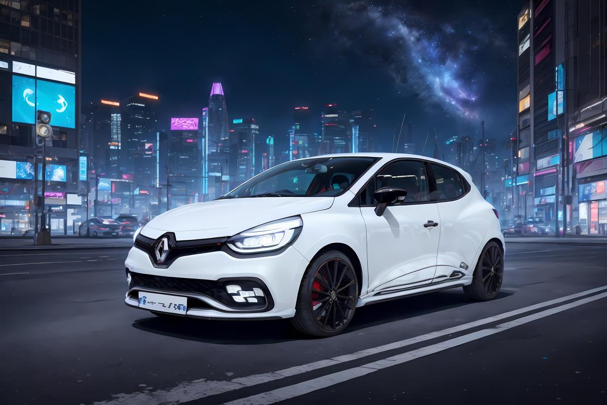 Renault Clio 4 RS (Phase 2) - v1.0 | Stable Diffusion LoRA | Civitai