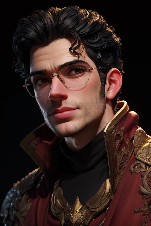 Full-prompt-fantasy lora:stylized_3dcg_v4-epoch-000012:0.4 images ...