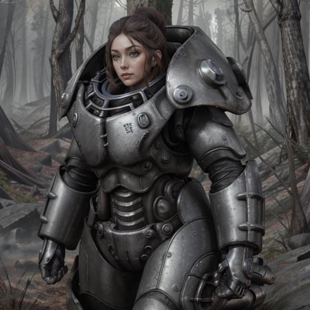 X-01 Enclave Power Armor LoRA - Alpha 1 | Stable Diffusion LoRA | Civitai