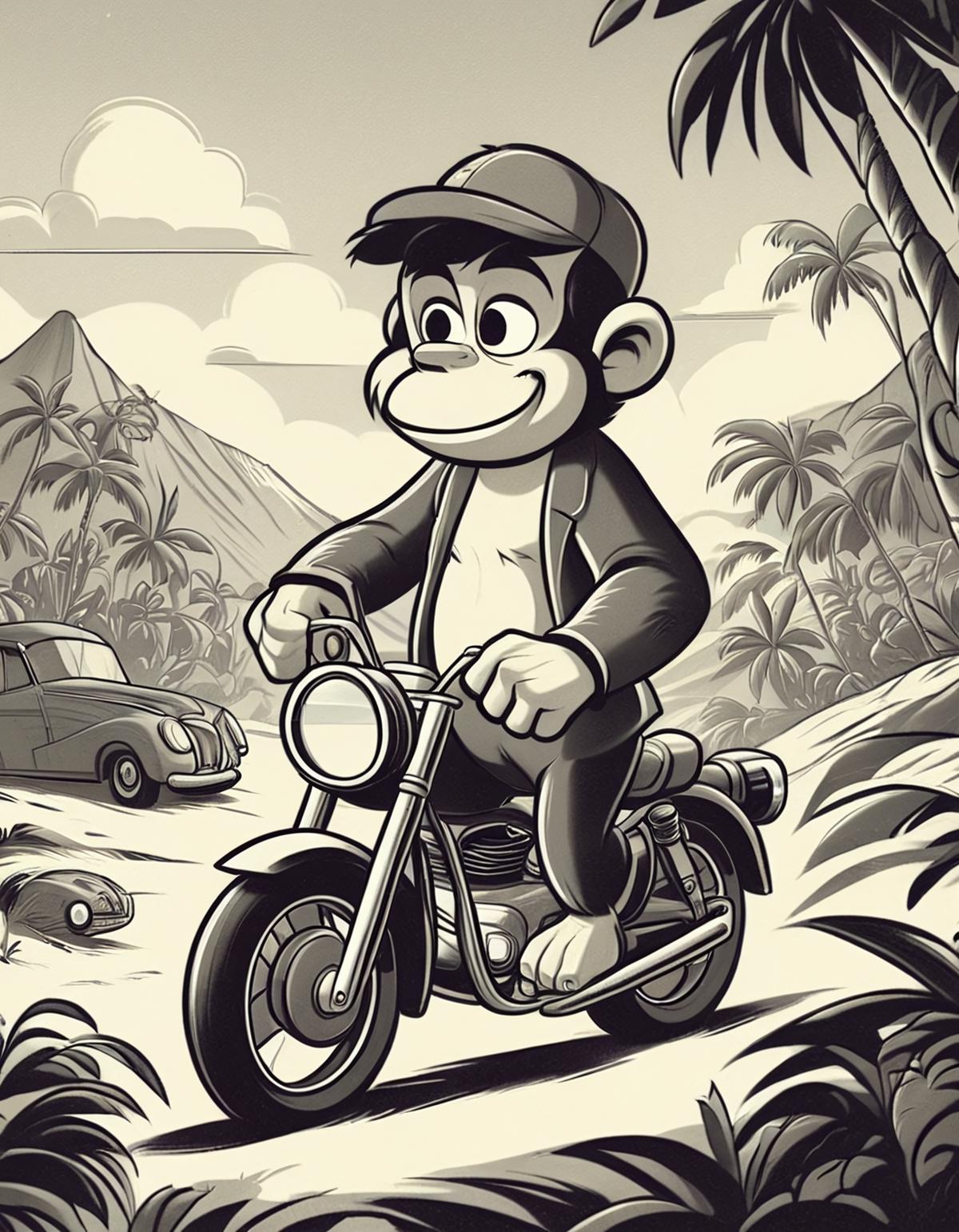 BW Vintage Cartoon - BW Vintage Cartoon Review | Civitai