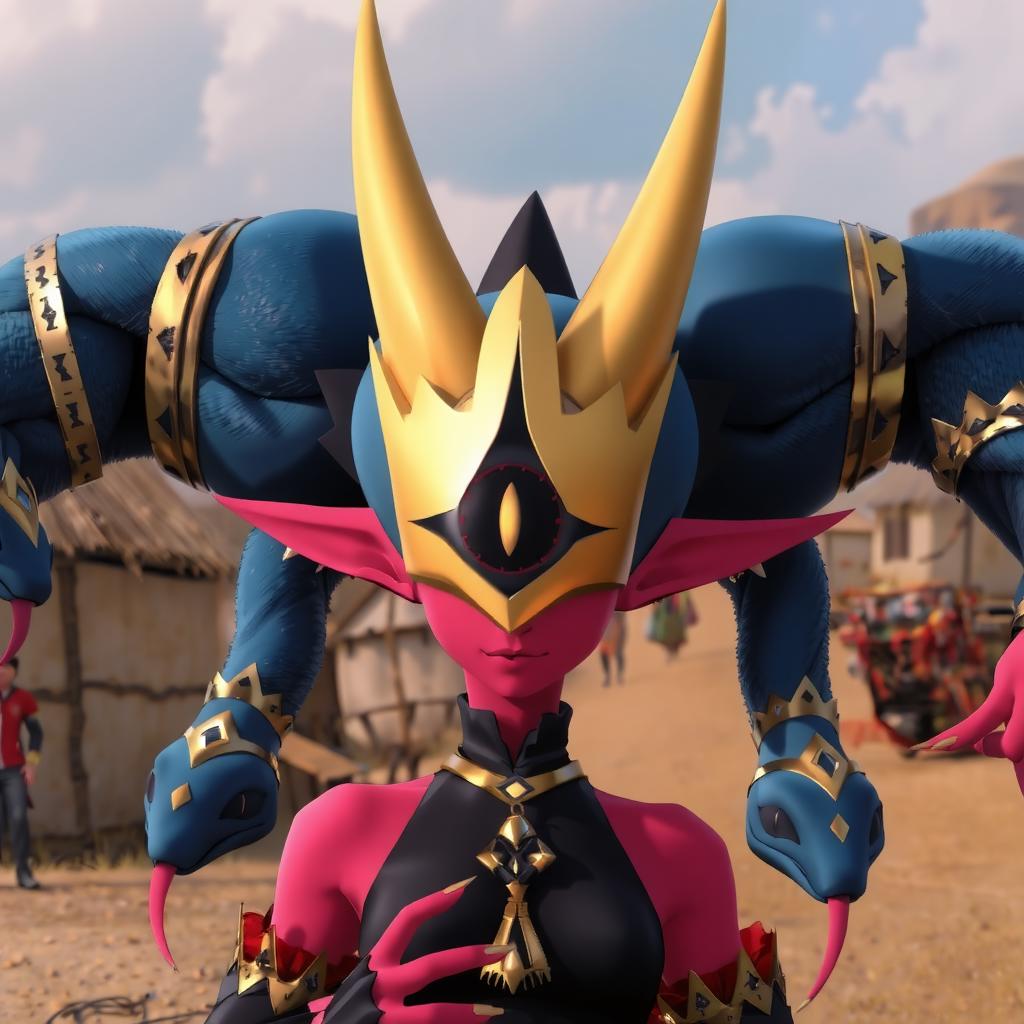 Medusamon (Digimon) - Flux Beta