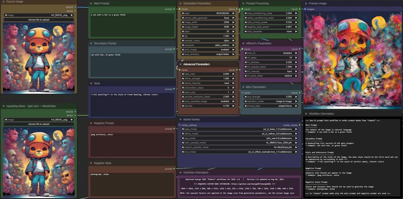 Searge SDXL Workflow v3.0 for ComfyUI - new user interface - everything ...