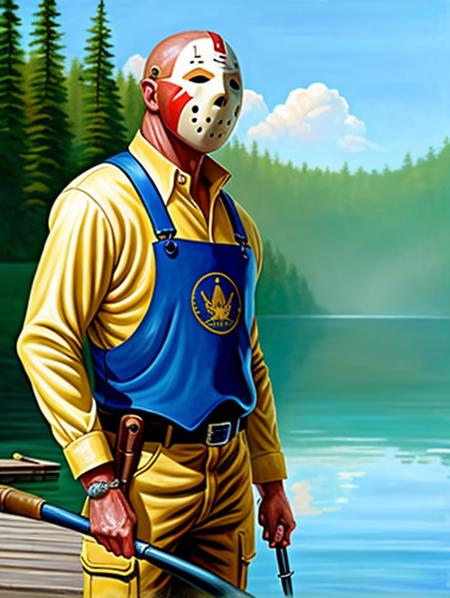 Jason Voorhees (Part 3) - v1.0 | Stable Diffusion Embedding | Civitai