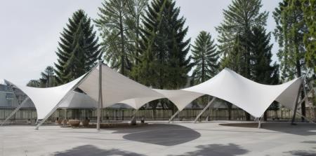 tensile pavilion - AIEasyPic