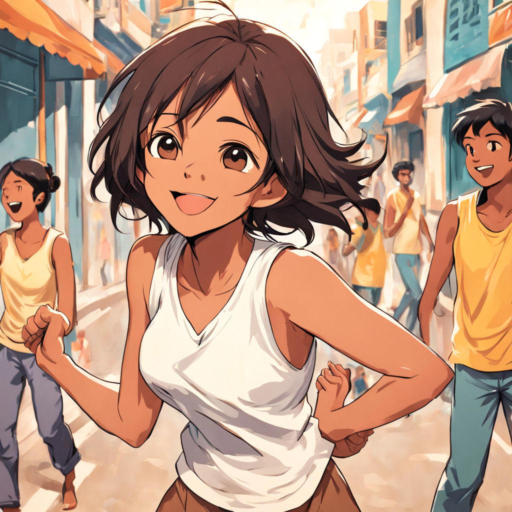 Indian Woman “Tickled” in the Street | Civitai