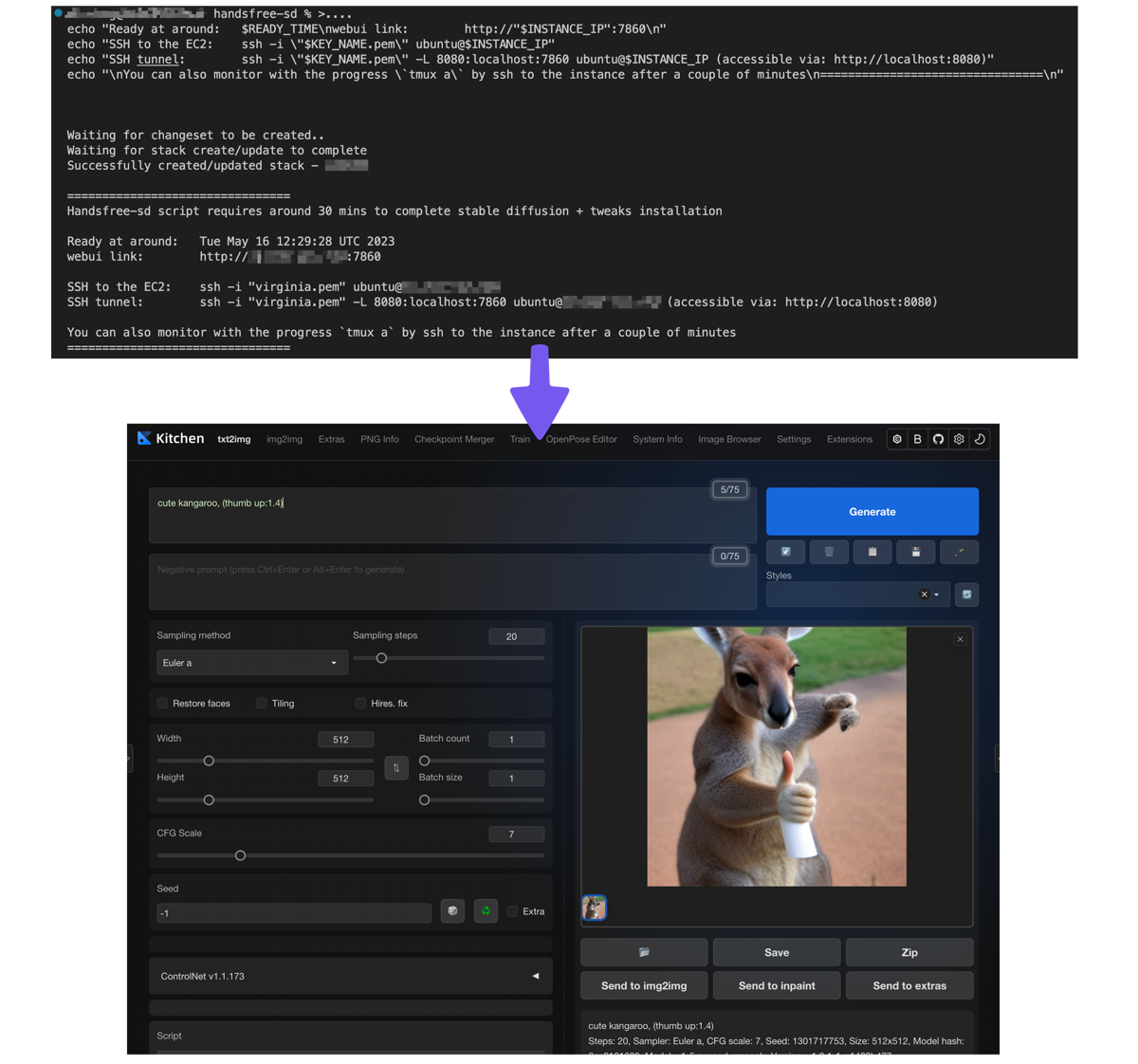 My humble open source template+script to deploy SD on EC2 fully handsfree | Civitai