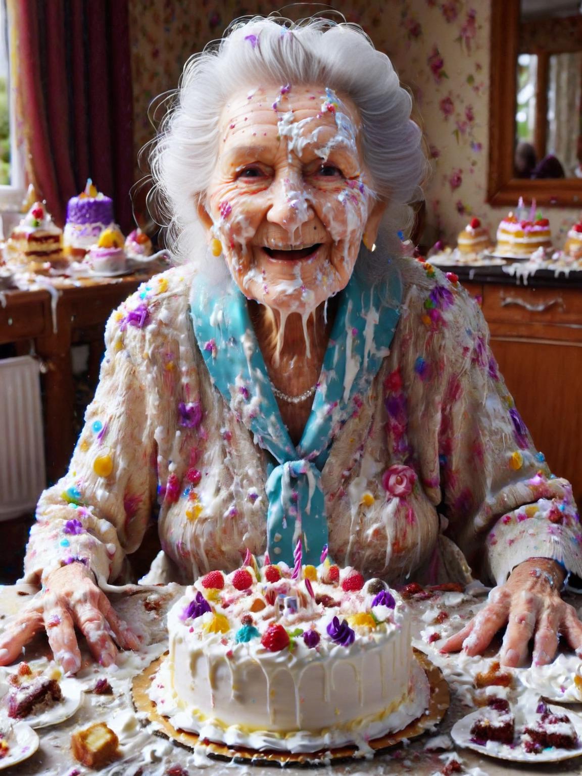 Cake Mess (SDXL & SD 1.5) - SDXL | Stable Diffusion XL LoRA | Civitai