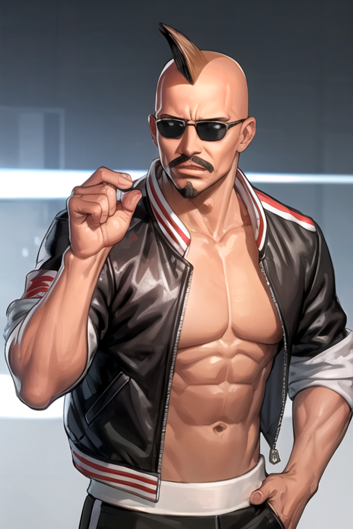 Heavy-D! (The King of Fighters) - v1.0 | Stable Diffusion LoRA | Civitai