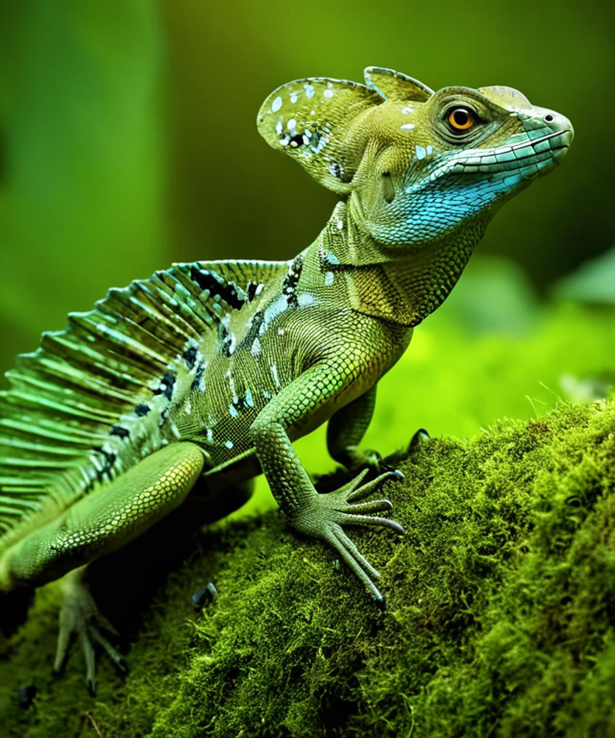 Basiliscus plumifrons - v1.0 | Stable Diffusion LoRA | Civitai