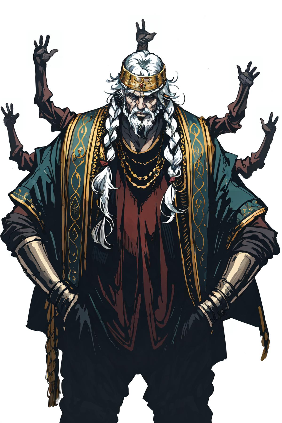 Godrick the Grafted/Elden Ring/Character LoRA - v2.0 | Stable Diffusion ...