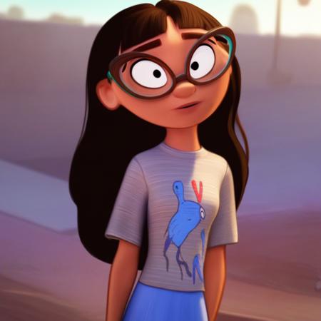 Abbey Posey (the mitchells vs. the machines) - V1 | Stable Diffusion LoRA | Civitai