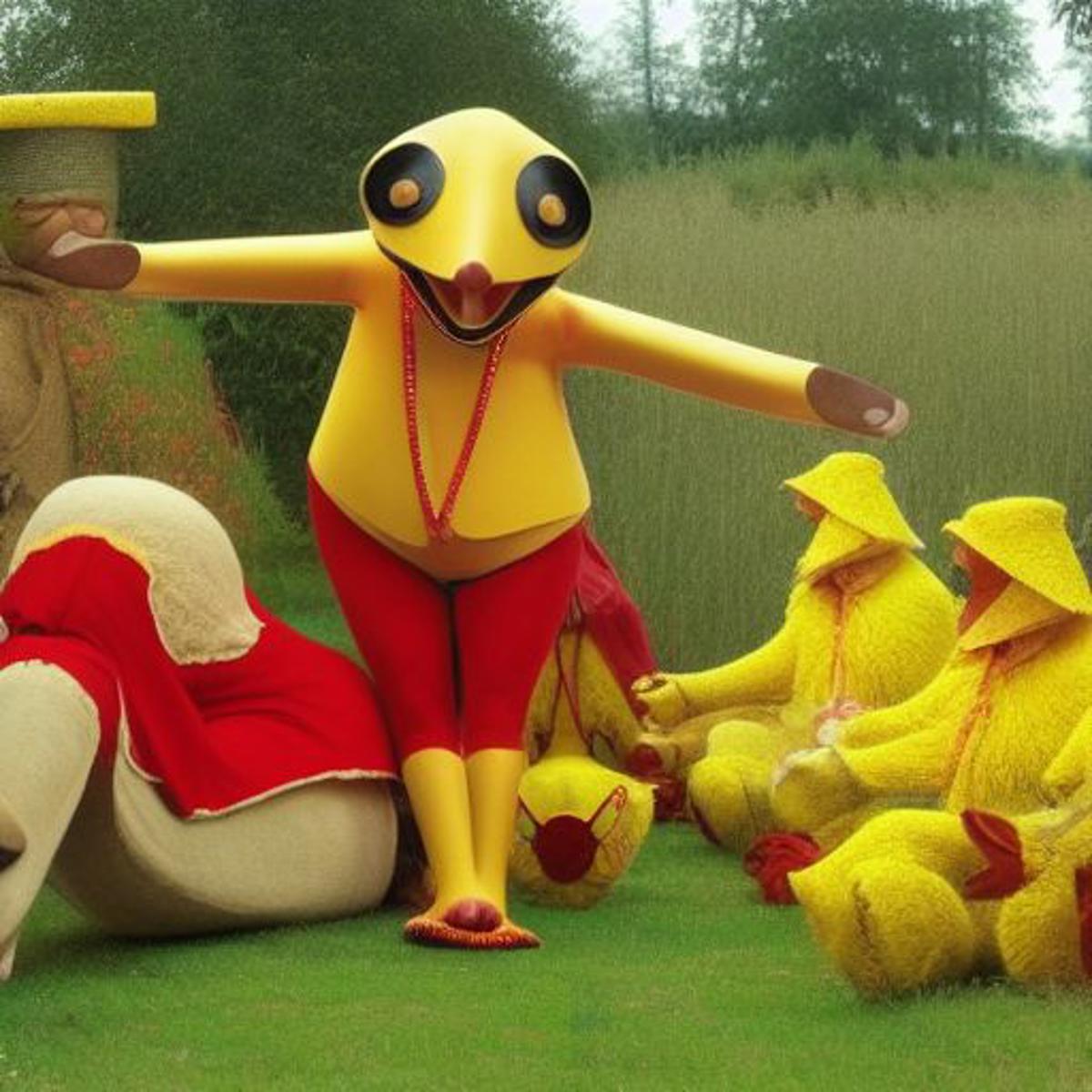 bamse-og-kylling - learned embeds | Stable Diffusion Embedding | Civitai