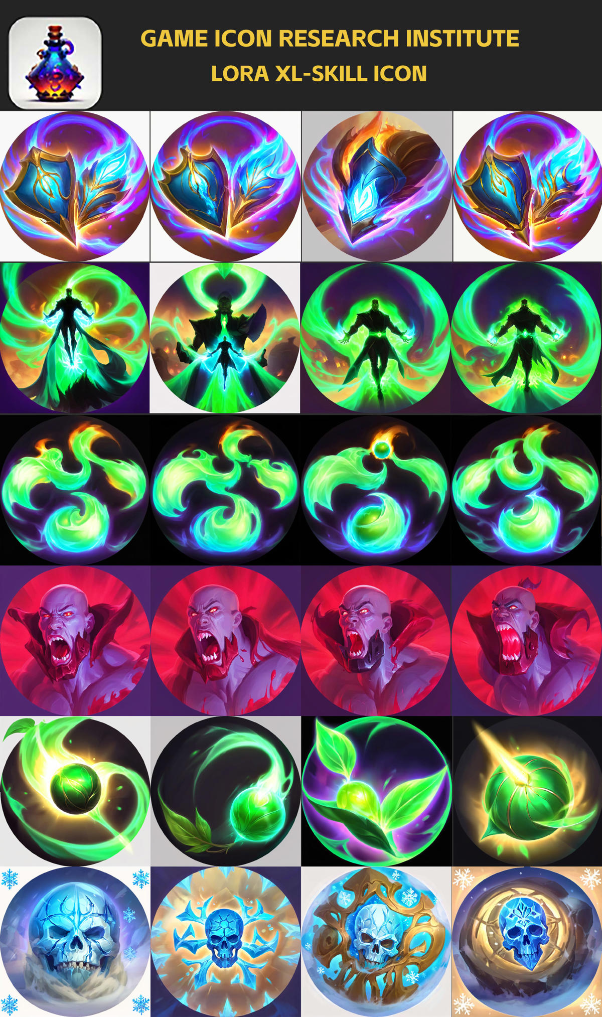 gmic icon_skill icon - v1.0 | Stable Diffusion XL LoRA | Civitai