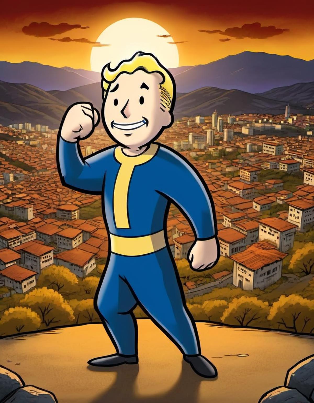 VaultBoy SDXL - VaultBoy SDXL | Stable Diffusion XL LoRA | Civitai