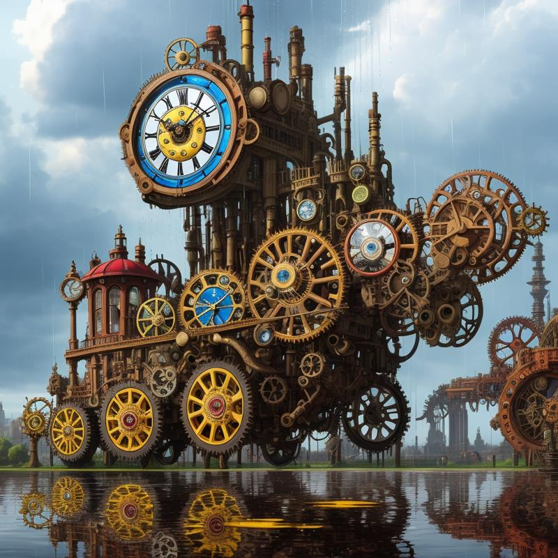 Steampunk Clockwork Series | Civitai