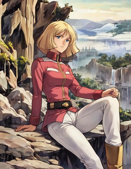 セイラ マス 機動戦士ガンダム アニメ風 (Sayla Mass Mobile Suit Gundam Anime Style) - Pony ...