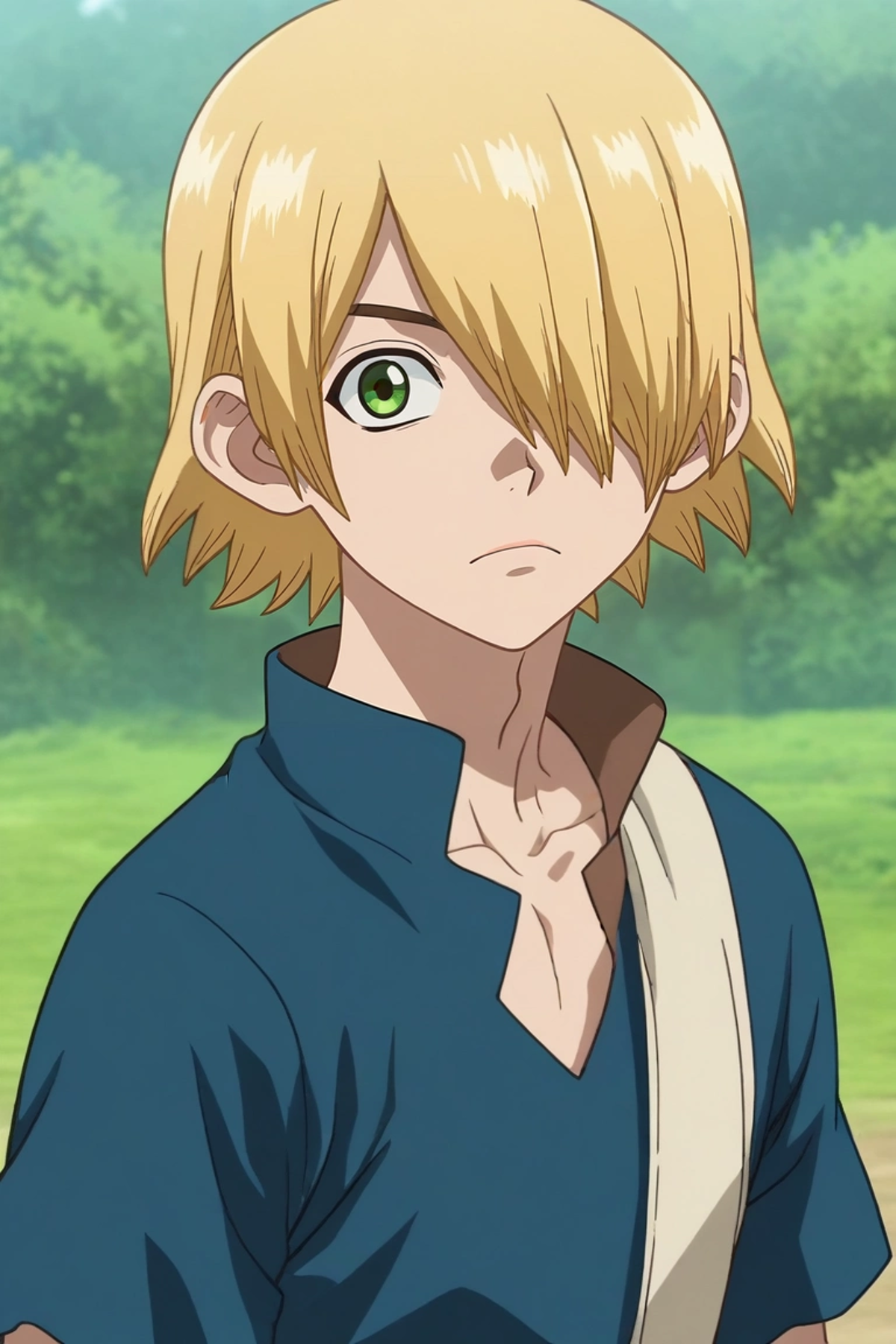 Ginrou | Dr. Stone (Pony) - v0.1 | Stable Diffusion LoRA | Civitai