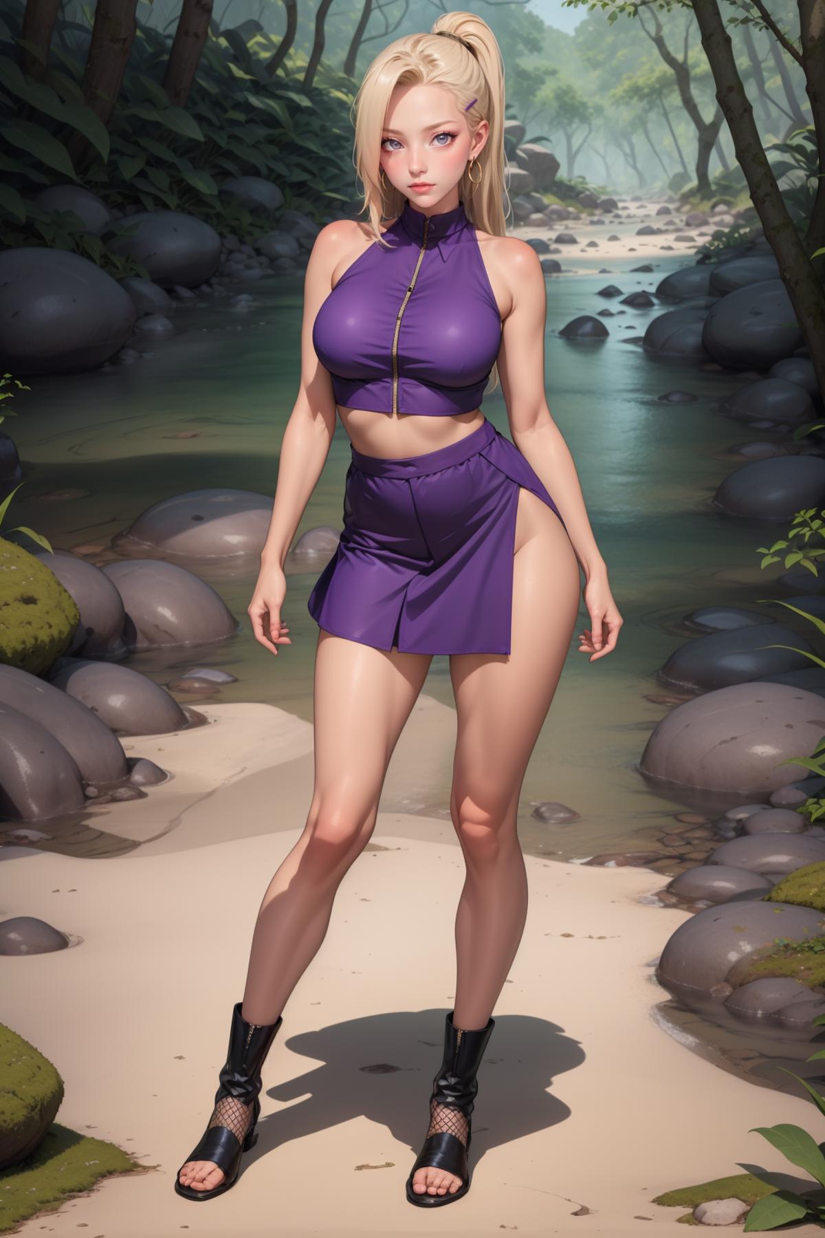 Ino Yamanaka (Naruto) - v1.0 | Stable Diffusion LoRA | Civitai