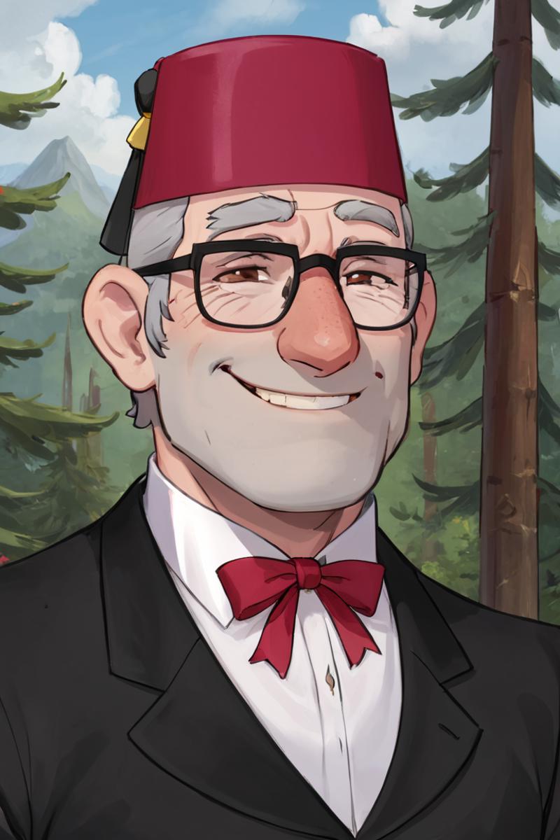 Stanley (Stan) Pines - Gravity Falls [LoRA] - v1.0 (SDXL)