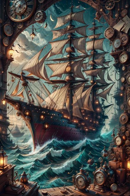 Clockwork (Style) Lora🕑🕒🕝 - ComfyUI Cloud