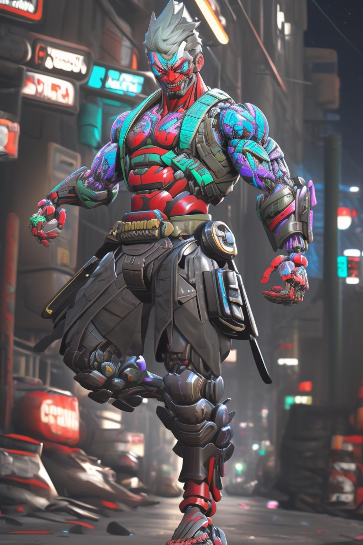 Genji Cyberdemon 【Overwatch】 - v1.0 | Stable Diffusion LoRA | Civitai