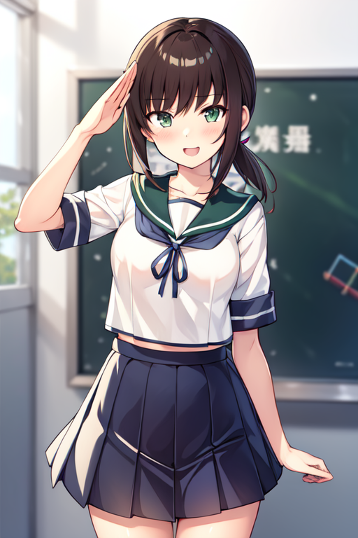 Fubuki (KANCOLLE) | 5 Outfits - v1.0 | Stable Diffusion LoRA | Civitai