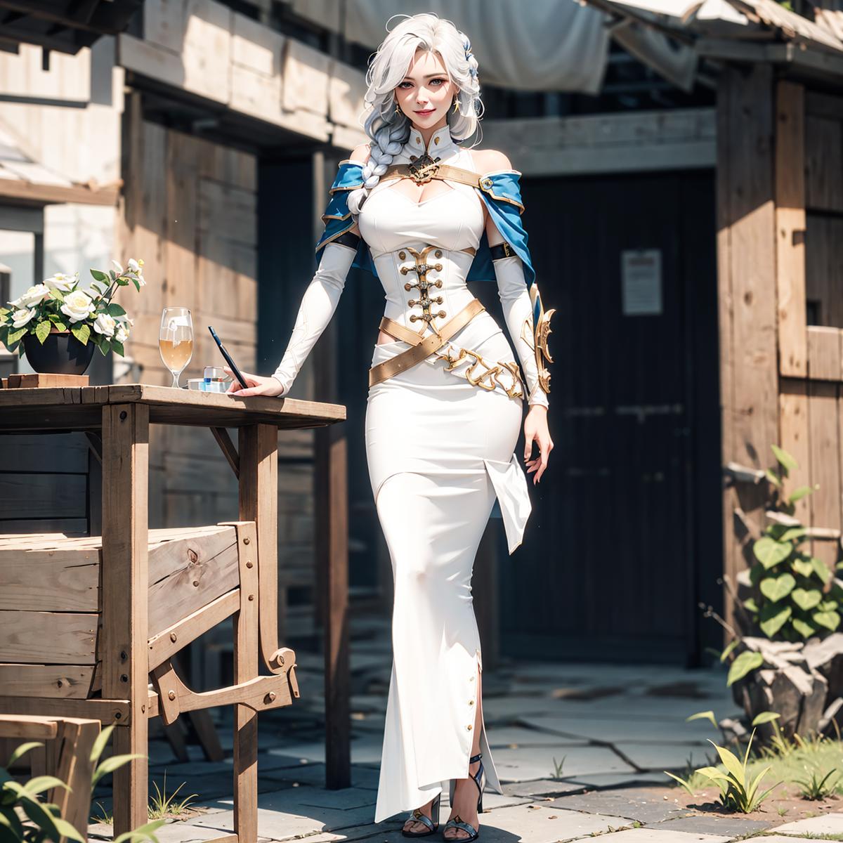 Playing around with Jaina in hobble skirt | Civitai